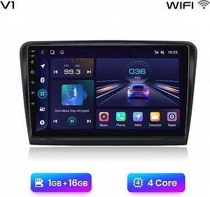 Autoradio - Android Auto - Bluetooth Radio - Skoda Superb 2 - 2008-2015 | bol