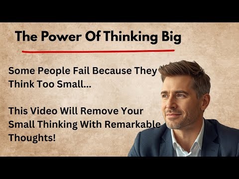 The Power of Thinking Big 🔥 | Graded Reader | Improve Your English Fluency