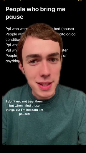 People Who Make Me Pause: Unveiling Trust Issues