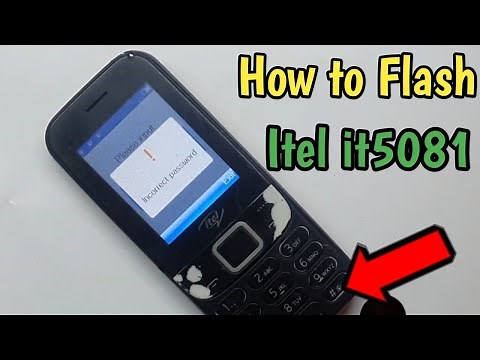 How to flash itel it5081 working 100%