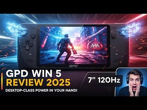 GPD Win 5 Review 2025 – Is This the Ultimate Handheld Gaming PC?