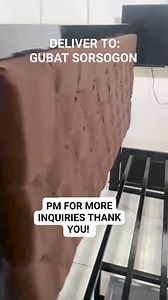 Original Design Full cover both sides by 3CM METAL WORKS Ellegant Bedframe with Tufted and drawers 🤩 #bedframe #tubular #metalwork #ElegantDesign | Janice Deocareza Waje