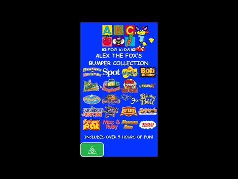 Opening to ABC For Kids - Alex the Fox's Bumper Collection 2026 VHS Australia