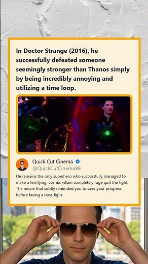 Doctor Strange 2016 Defeats a Stronger-Than-Thanos Villain by Being Annoyingly Persistent