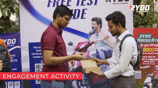 Rydo on Instagram: "An electrifying day at Ahsanullah University of Science & Technology ! Students experienced RYDO EV first-hand through exciting test rides, smart features, and future-ready performance. A step closer to smarter and greener mobility. #RYDOEVBangladesh #GoSmart #GoGreen"
