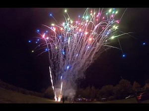 My First Low Noise Fireworks Display + Setup