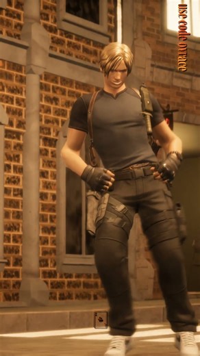 Chromeo x Fortnite Side Step Emote 🤍 Use code ovrace 🤍 #leonkennedy