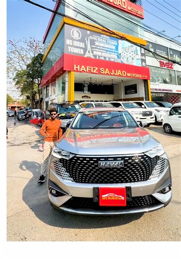 Haval H6 HEV Hybrid 🔝 Of Line . Silver With Burgundy Model 2023 Punjab registered Total Genuine Paint Mint Condition Neat & Clean #HSM Body Inspection Report Attached . For More Information Contact 📞0302-111-4-111