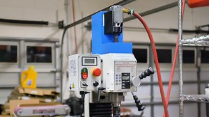 Air Wrench Becomes A Milling Machine Power Drawbar