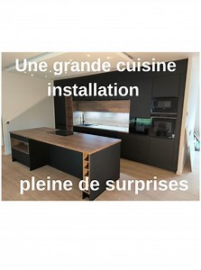 338K views · 2.6K reactions | Une grand cuisine installation pleine de surprises #cuisine #home #kitchen #jobs #travaux #byniveau #interiordisagne | byniveau | Facebook