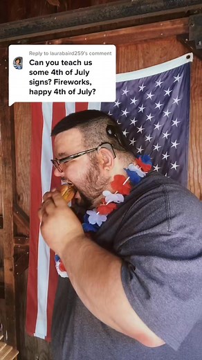 Reply to @laurabaird259 hope this helps! #july4th #signlanguage #usa | Phillip Anchondo