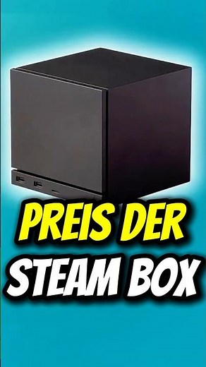 The price of the Steam Machine is PC level 😲