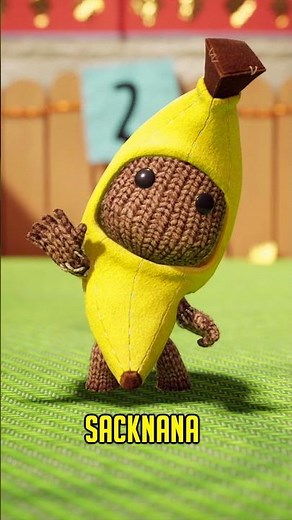 🍌 Sacknana Plays The NEW Sackboy Challenges - PlayStation 5 | EpicLBPTime #shorts