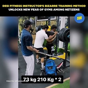 30K views · 120 reactions | This viral video of a Gurugram trainer terrorising his client to lift 200 Kgs has only made my fear worse. | ScoopWhoop | Facebook