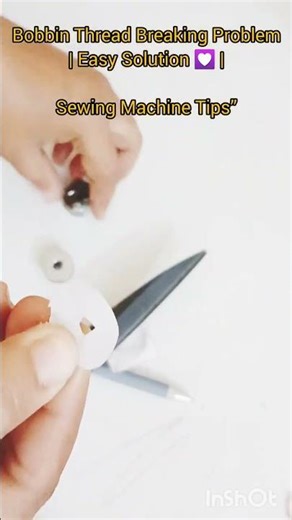“Bobbin Thread Breaking Problem | Easy Solution 💟 | Sewing Machine Tips”