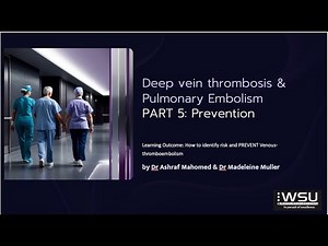 CMH FAM MED TUT DVT & PE: Part 5 Monitoring and adjusting Warfarin