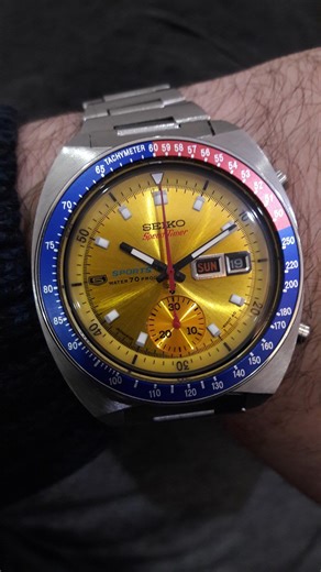 Vintage Seiko Pogue Pepsi Bezel 6139-6002 Speed Timer Dial Automatic Chronograph Rare Watch 1977 - Etsy