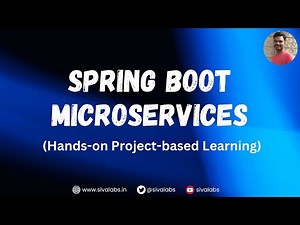 Spring Boot MicroServices Tutorial - Project Based Learning