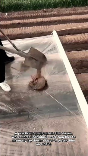 Simple and Effective: Hand-Laying Plastic Mulch