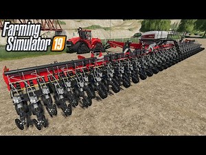 Case IH Fast Riser 61-Row! (by J.A, Miotto, & Connect) | Farming Simulator 19
