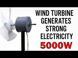 Free Electricity Watch Me Build a Wind Generator That Works!