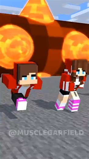 Mikey & JJ And Their Friends Running Away From Lava Boulder | MAIZEN Animation in Minecraft