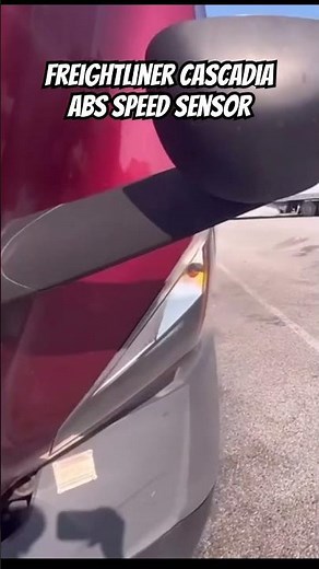Faulty Speed Sensor, Freightliner Cascadia