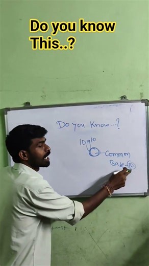 Do you know..? Log10 means.? #10th #maths #study #education #ssc #bank