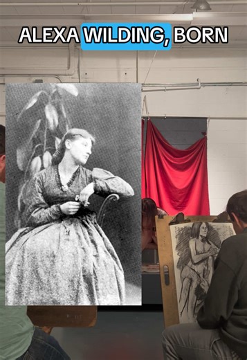 ✨ Meet Alexa Wilding, the captivating muse of Dante Gabriel Rossetti! 🌹 As his favorite female figure model, she graced the canvas more times than any other, embodying beauty and inspiration. Notably, she became the enchanting replacement figure in Rossetti's iconic work,