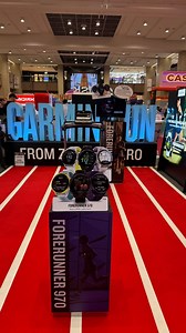 Experience the all-new Forerunner 970 and Forerunner 570 — Garmin’s most advanced smartwatches yet - built to elevate your runs and push your fitness to the next level. Come feel the sleek design, test the powerful features, and see what next-level performance looks like. 💪 Up for a challenge? Jump on the treadmill, conquer the “Target Heart Zone” Challenge, and earn a token to play our sure-win gachapon — prizes guaranteed! 🎁 And that’s not all — walk away with a free gift when you purchase a