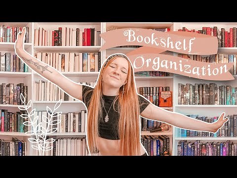 different ways to organize your bookshelf | bookshelf organization