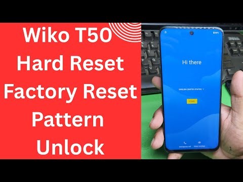 Wiko T50 Hard Reset / Factory Reset / Pattern Unlock / Pin Unlock Without PC | wiko t50 hard reset