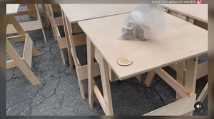 Decatur group building free desks for students learning digitally at home