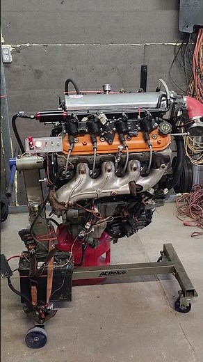 2005 5.3 ls running on engine stand