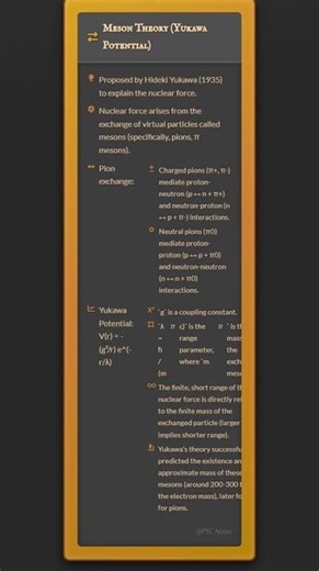Nature of nuclear force: characteristics, deuteron problem, meson theory Yukawa potential.