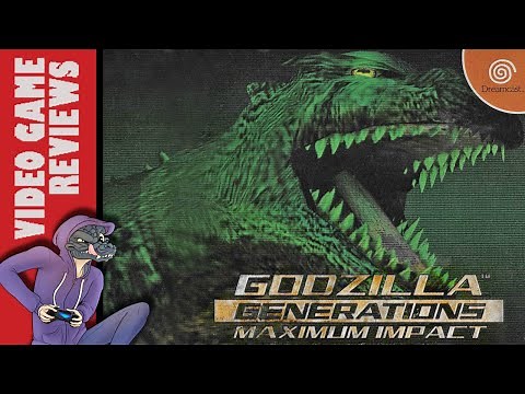 Godzilla Generations: Maximum Impact (Sega Dreamcast) - MIB Video Game Reviews Ep 27
