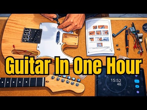 Strich DIY Telecaster Kit Build | Full Assembly & Demo