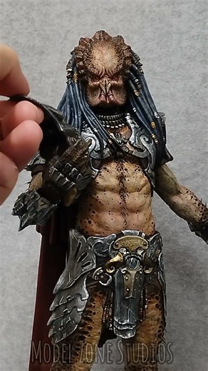 Predator Rapido Master 2. sculpt by Narin. Paint by me. #predator