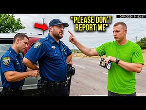 When IDIOT Cops Realize They've Been Caught #2