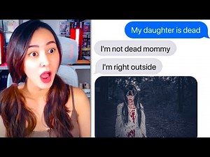 RUTHBELL REACTING TO MY SCARY TEXT STORIES