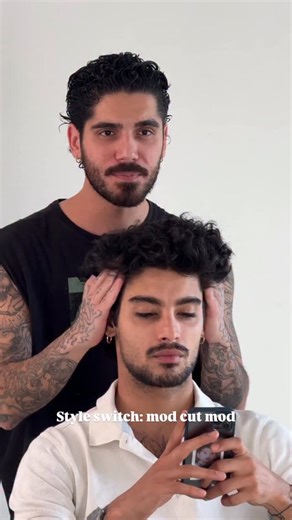 MG on Instagram: "New chapter. New style. The mod cut just felt right — because sometimes, all you need is a clean cut with old-school soul."