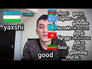 Basic, common words in Uzbek language. Learning Uzbek / الكلمات الشائعة / Özbekçede yaygın kelimeler