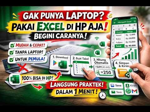 Don't Have a Laptop? Just Use Excel on Your Phone! Here's How