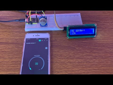 Smoke detector project with ESP32 using Blynk IoT Cloud #blynkiot #esp32 #iot