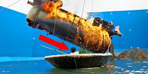 How action scenes are shot on moving trains