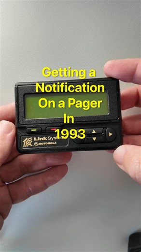 Dmitrii E | Take a look back to 1993 with this review of a vintage Motorola pager, one of the most iconic communication devices of the pre-smartphone... | Instagram