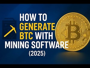 How to Generate Bitcoin with Mining Software in 2025 [Step by Step]