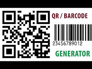 How to quickly create a QR Code or hide information in a barcode