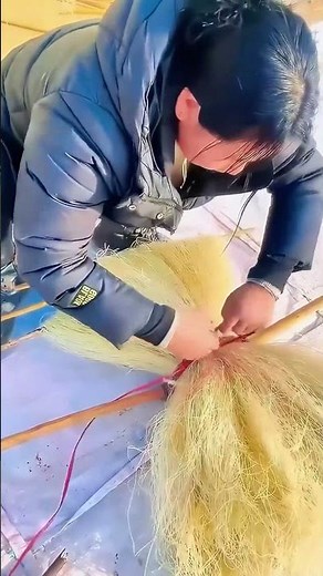 Traditional Craft: Broom Making - Binding Technique Tutorial