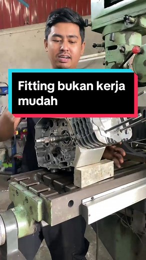 Fitting Enjin Wave 125 - Kerja Ketelitian di Cyclone Engineering